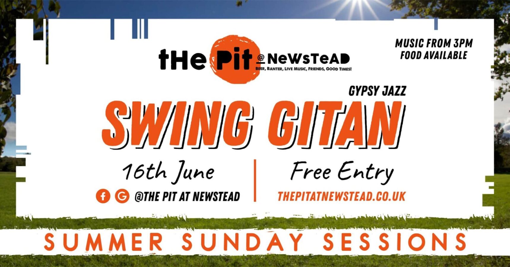 Gigs & Events - The Pit @Newstead